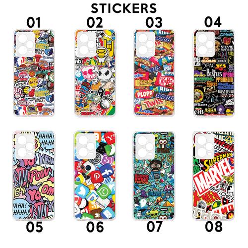 Jual Custom Case Casing Xiaomi Redmi Note 12 Pro 4G 5G Sticker Mix ...