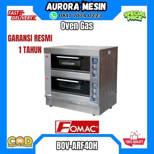 Jual MESIN PEMANGGANG ROTI GAS OVEN ROTI 2 DECK 4 TRAY BOV-ARF40H FOMAC ...