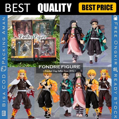 Jual FIGMA KIMETSU NO YAIBA TANJIRO NEZUKO ZENITSU INOSUKE DEMON SLAYER ...