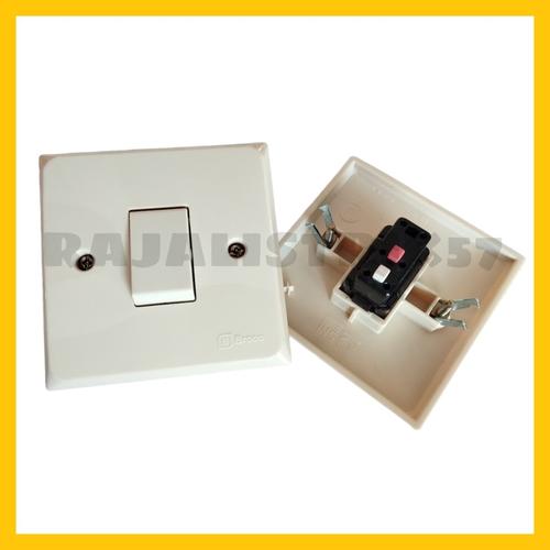 Jual saklar single switch tunggal Broco Allegra engkel - Kota Denpasar ...