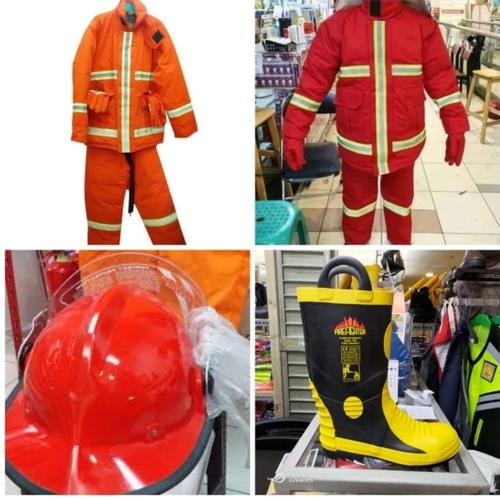 Jual Baju pemadam kebakaran fire suit flame set jaket anti api ...