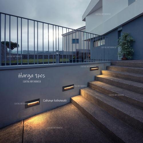 Jual H224 lampu tangga dinding led 3,5W outdoor waterproof light warm ...