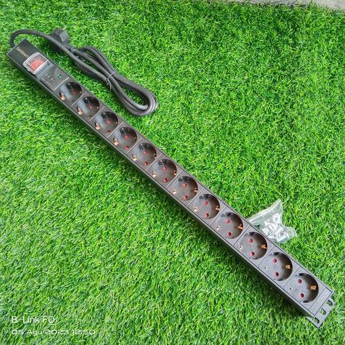Jual pdu rak server 12 port / power distribution unit for cabinet / pdu ...