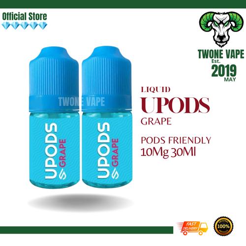 Jual Liquid Upods Grape Freeze Pods Friendly Salt Nic 30ML | Grape Upod ...