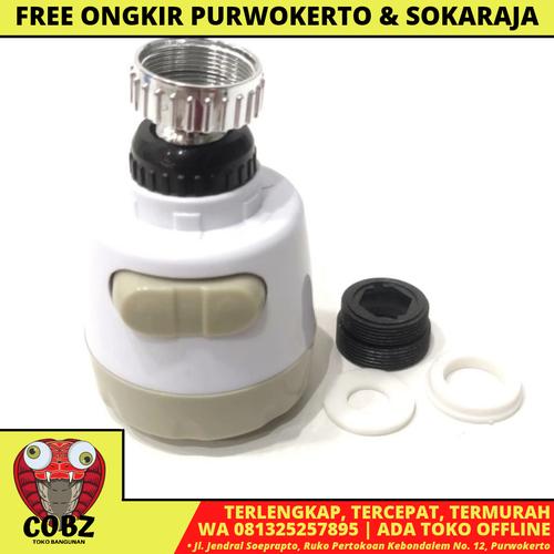 Jual COBZ Konektor Sambungan Kran Wastafel BCP Sink 2 Mode Plastik PVC ...