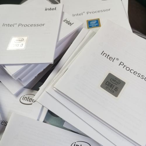 Jual Intel Core i3 Core i5 Core i7 Core i9 Pentium Gold Sticker ...