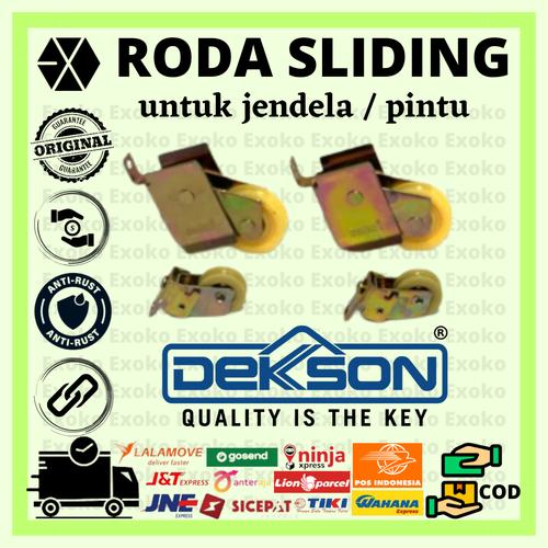 Jual Roda sliding kecil / roda sliding window aluminium - Bublewrap ...