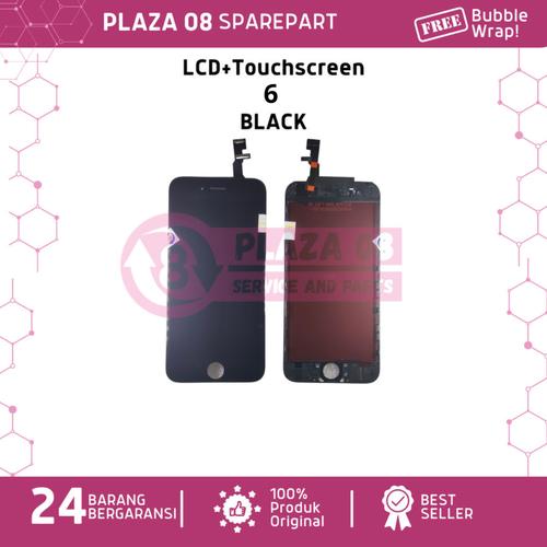 Jual LCD + Touchscreen IPHONE 6 (BLACK/WHITE) - Putih, EKSTRA - Kota ...