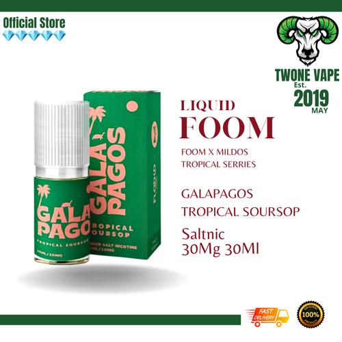 Jual Liquid Foom Galapagos Tropical Soursop Salt Nic 30ML by Foom x ...