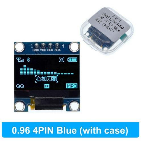 Jual 0.96 inch Serial White OLED Display Module 128X64 I2C for Arduino ...