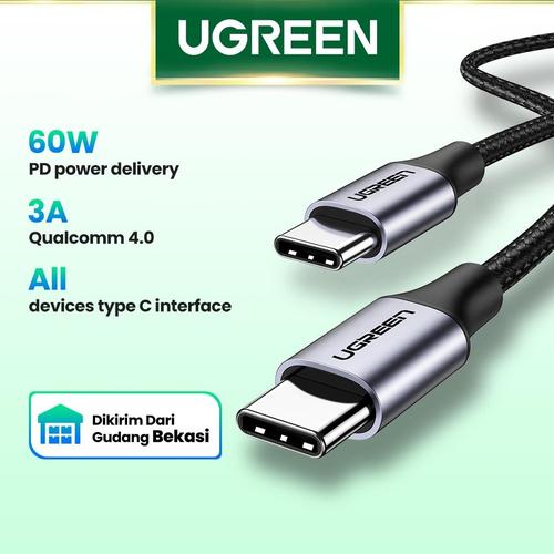 Jual 【Stok Produk di Indonesia】Ugreen Kabel Charger USB Tipe C 60W Fast ...
