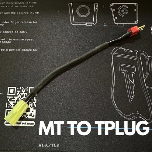 Jual Battery Adapter Male Mini Tamiya to Female T Plug Deans Connector ...