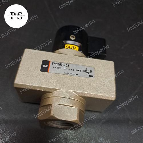 Jual HAND VALVE SMC VHS400-03 3/8" - Jakarta Barat - PNEUMATIC SOLUTION | Tokopedia