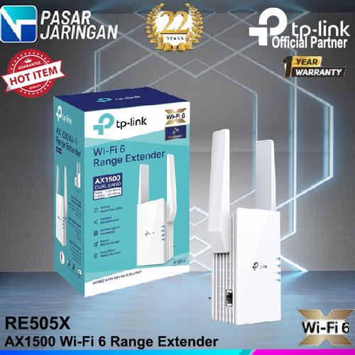 Jual TP-LINK RE505X AX1500 Wi-Fi 6 One Mesh Range Extender - Jakarta ...