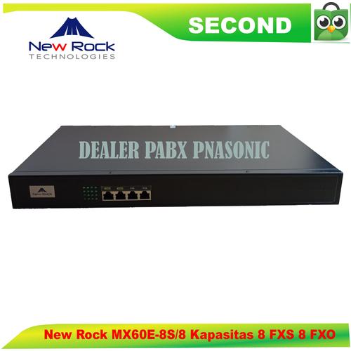 Jual New Rock - MX60E-8S/8 (8FXS + 8FXO Analog VoIP Gateway) - Kota ...