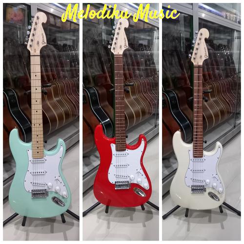 Jual Gitar Elektrik Difergio Original model Stratocaster - Broken White ...