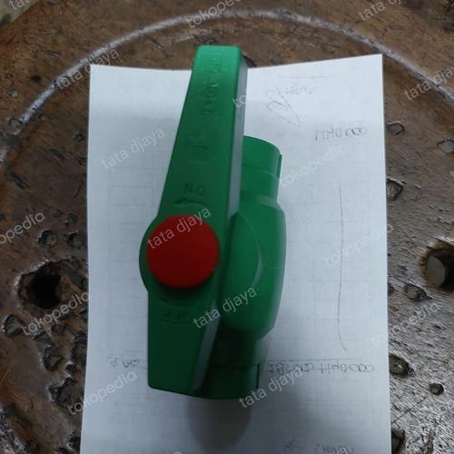 Jual ball valve ppr warna hijau 2"inch 63mm /stopkran ppr 2inch ...