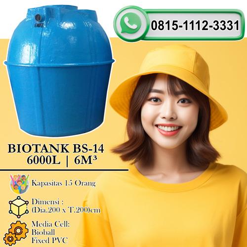 Jual TANGKI FIBER KAPASITAS 6000 LITER 6M3 / BIOTECH BIOTANK - Kab. Tangerang - Titanium-X ...