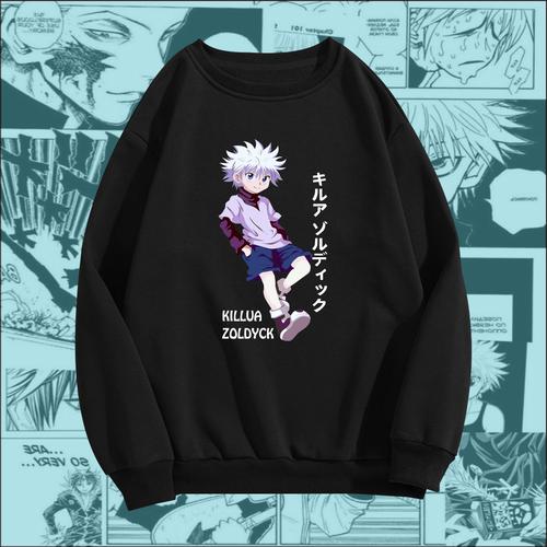Jual Sweater Anime Hunter X Hunter Killua Zoldyck Crewneck Jaket Anime ...