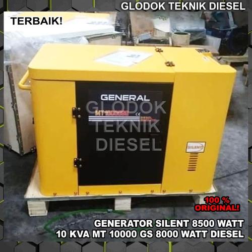 Jual Genset Silent Diesel 8500 8000 Watt Generator Solar 10 KVA MT10000GS - 1 phase - Kota ...
