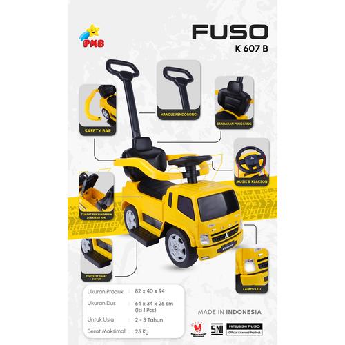 Jual Mainan Mobil Listrik Anak Balita ToloCar PMB TRUCK FUSO DORONG ...