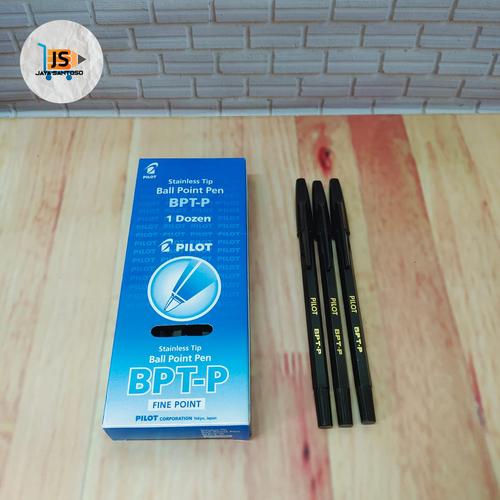 Jual Pen / Pulpen / Ballpoint PILOT BPTP BPT-P - Hitam, 1 pak - Kota ...