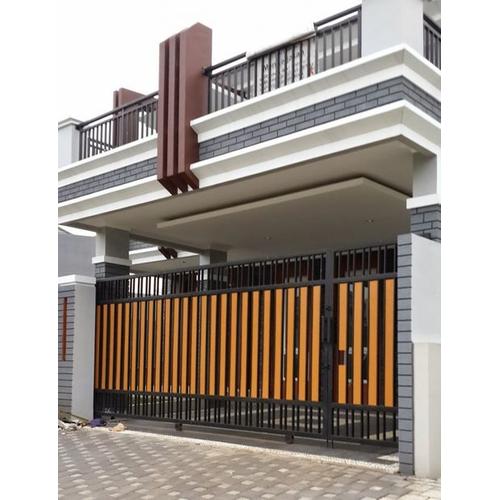Jual Pagar Rumah Kayu Kombinasi Besi Minimalis JABODETABEK - Jakarta ...