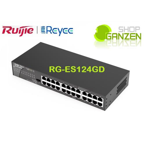 Jual Ruijie Reyee RG-ES124GD 24 Port Gigabit Metal Casing Unmanaged ...