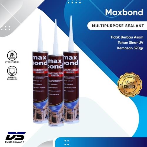 Jual lem sealant maxbond max bond besi kaca cermin kayu original ...