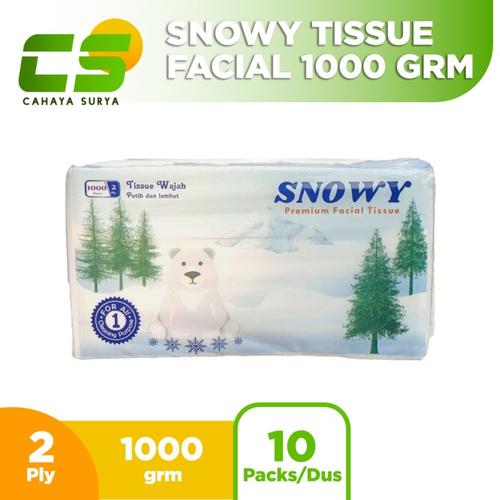 Jual SNOWY TISSUE FACIAL / TISSUE WAJAH 1000 Sheets 2/Ply - Jakarta ...