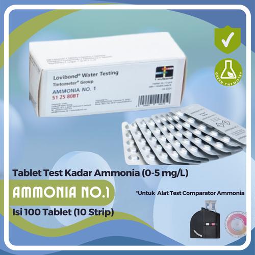 Jual Tablet Refill Alat Test Kadar Ammonia Lovibond Ammonia No.1 & No.2 ...