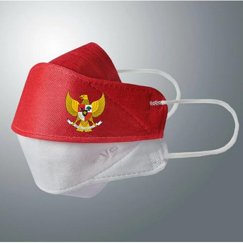 Jual Masker Evoplusmed - Edisi Merah Putih dengan Logo Garuda 3 Ply ...
