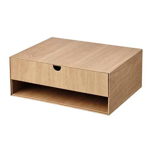 Jual Rak Laci Kecil/Small Drawer Shelf Untuk Atas Meja 32x24cm_Kayu Oak ...