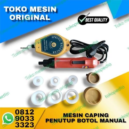 Jual Mesin capping botol plastik pres tutup botol plastik manual ...