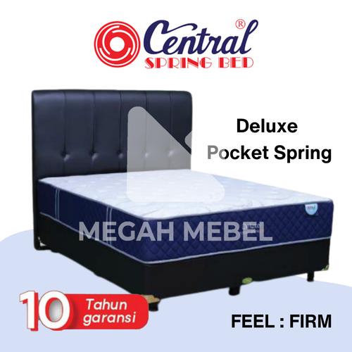 Jual Central Spring Bed Tipe Deluxe Pocket Spring - Full Set, 120x200 ...