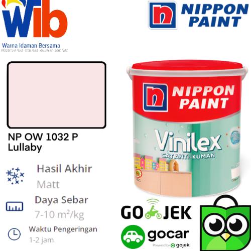 Jual CAT INTERIOR NIPPON PAINT VINILEX 5KG - LULLABY OW 1032P - Kota ...