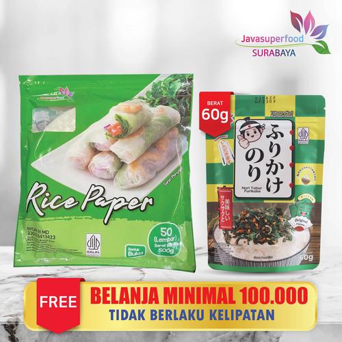 Jual Rice Paper / Kulit Lumpia Vietnam / rice roll spring roll BANH ...