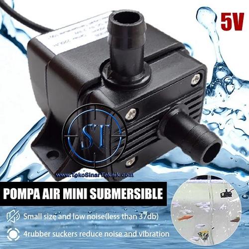 Jual Submersible Water Pump Pompa Air Mini USB Dc 3.5-9V Micro Aquarium ...
