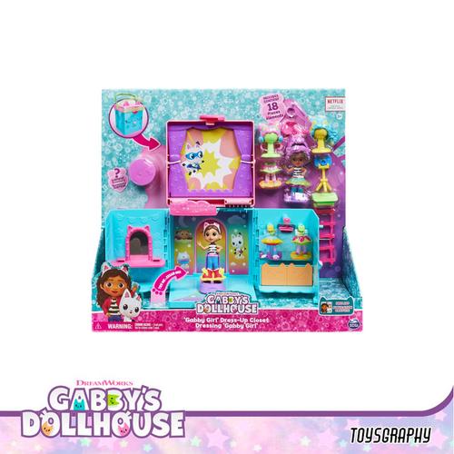 Jual Gabby's Dollhouse Gabby Girl Dress Up Closet Playset Gabbys House ...