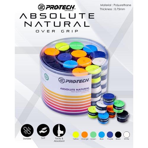 Promo GRIP KARET BADMINTON PROTECH ABSOLUTE NATURAL OVERGRIP - Putih - Kab. Tangerang - Protech ...