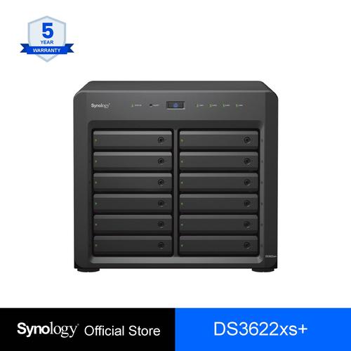 Promo Synology DS3622xs+ 16G DiskStation 12-BAY NAS Storage Cloud DS ...