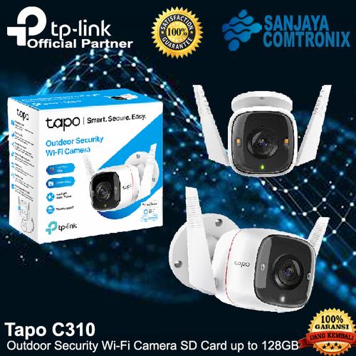 Promo TP-LINK Tapo C310 Outdoor Security Wi-Fi Camera 3MP - SDCard-32G ...