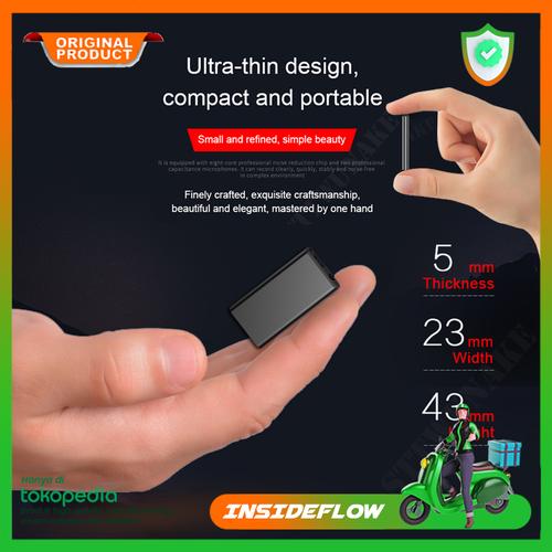 Jual Perekam Suara Mini Portabel Audio Voice Recorder Smart Tersembunyi ...