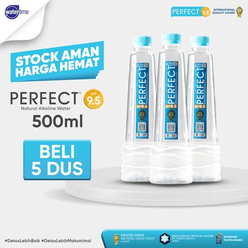 Promo Perfect Alkaline Water 500 ml PH 9,5 (minimal 5 karton) - Jakarta ...