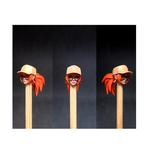 Jual Head sculpt custom action figure Fio Germi Metal Slug joytoy - 1/ ...
