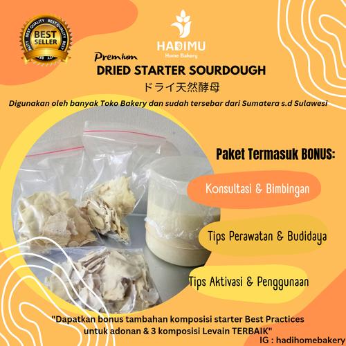 Jual sourdough starter / dried starter / starter kering / ragi alami ...