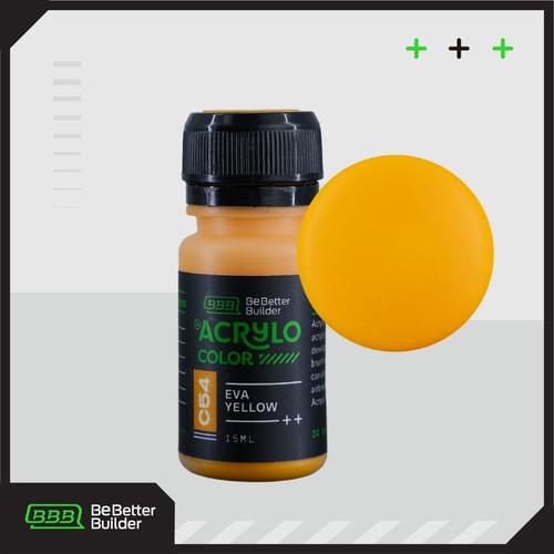 Jual Acrylo Color Eva Yellow C54 cat acrylic model kit 3D gundam ...