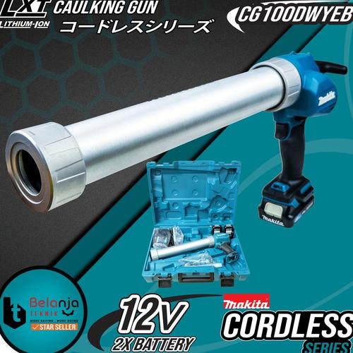 Jual MAKITA Mesin Silicon CG 100 DWYEB Cordless Caulking Gun CG100DWYEB ...