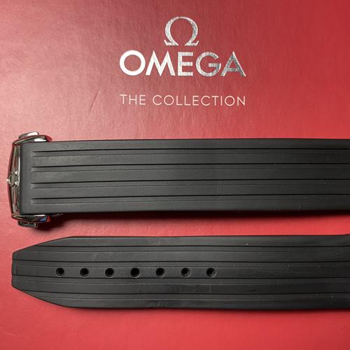 Jual ORIGINAL OMEGA SPEEDMASTER RUBBER STRAP WITH DEPLOYANT - Kota ...