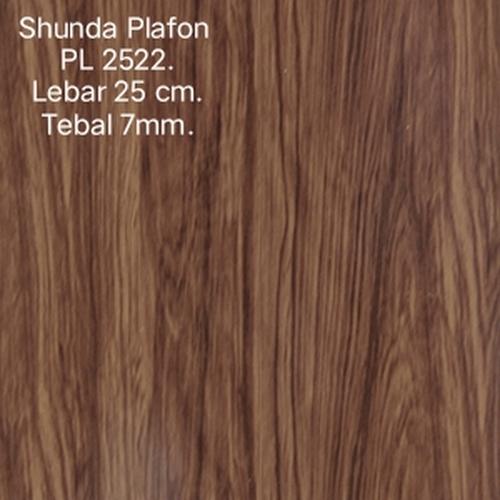 Jual Shunda Plafon Motif Kayu PVC PL 2522 Modern Teak Wood - Jakarta ...